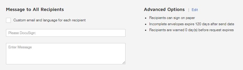 Configure Envelope Details | DocuSign | The University of Texas at Austin Configure Envelope Details | DocuSign | The University of Texas at Austin